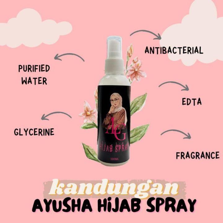 SPRAY HIJAB | HIJAB STARCH | PENGERAS TUDUNG | PENGERAS AWNING TUDUNG ...