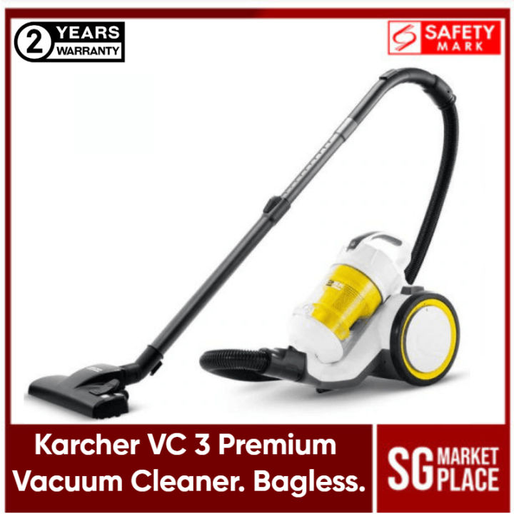 Karcher VC 3 Premium Vacuum Cleaner. Bagless. Multi-Cyclone Technology ...