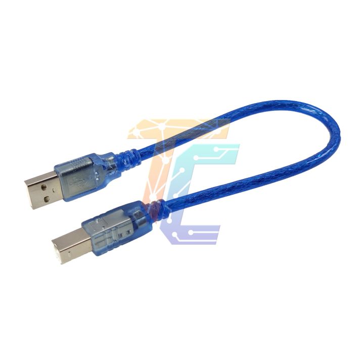30cm USB 2.0 for arduino uno mega Printer Cable Type A Male to Type B ...