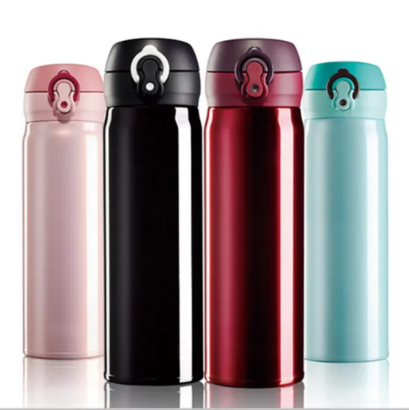 Thermos Kecil Termos Mini Stainless Steel Termos Model Kancing Smart ...