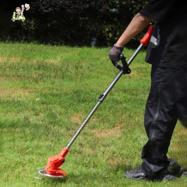 QIXING Foldable Design Electric String Trimmer Adjustable Height ...