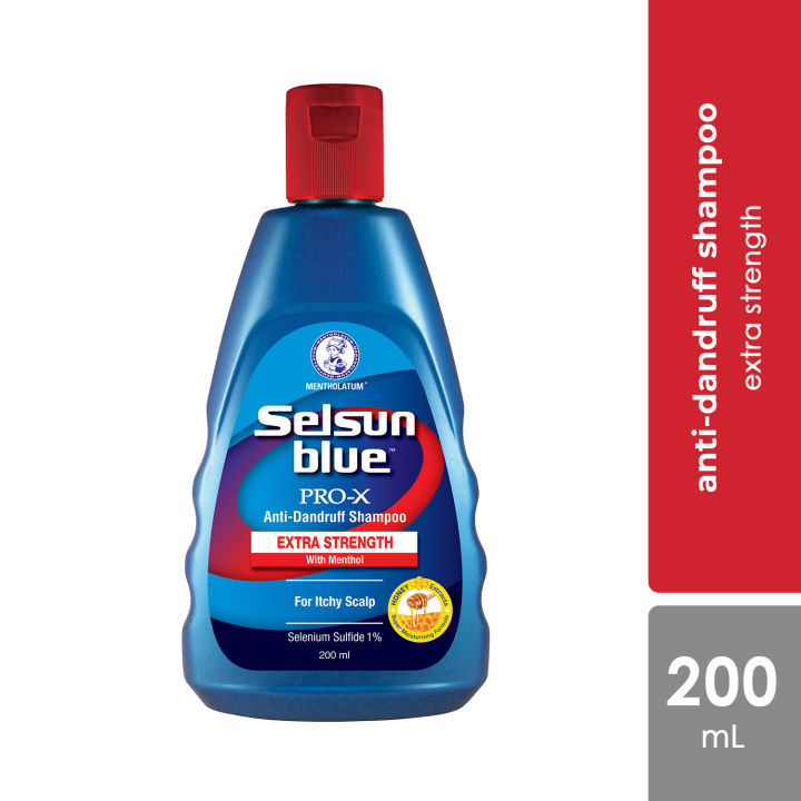 Selsun Blue Pro X Extra Strength Anti-Dandruff Shampoo 200ml (Exp: 10/ ...