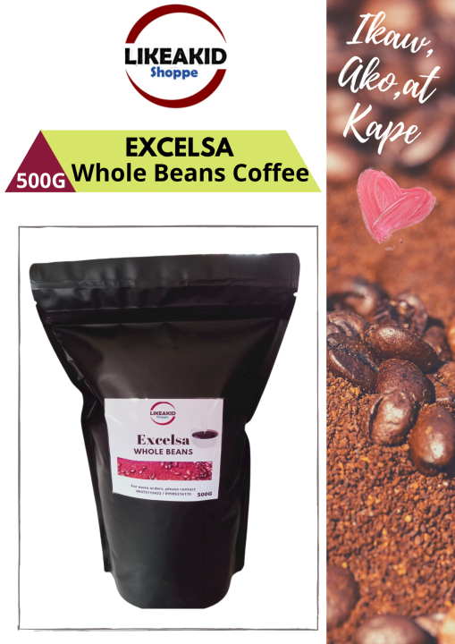EXCELSA WHOLE BEANS 500G PREMIUM ORGANIC | Lazada PH