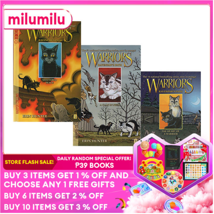 milu Comic Warriors Ravenpaw's Path 3 Children's Erin Hunter | Lazada PH
