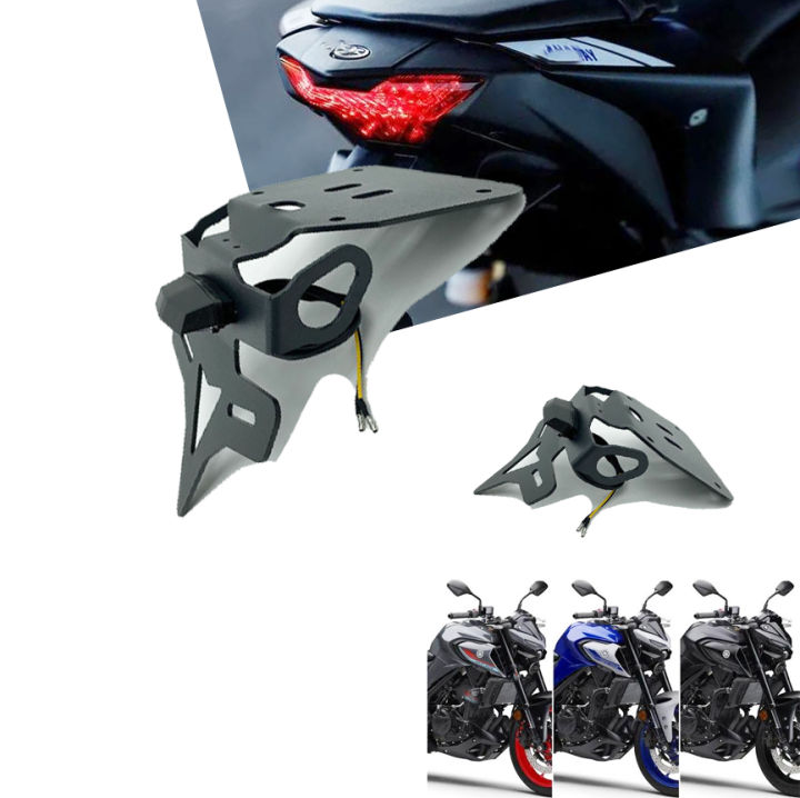 REYGEAK 2022 R3 MT03 short Aerodynamics Plate Holder LED Light Tail ...