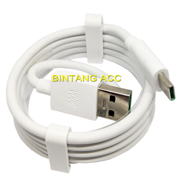 Kabel Data Oppo Vooc Type C Super Vooc 4 Ampere | Lazada Indonesia