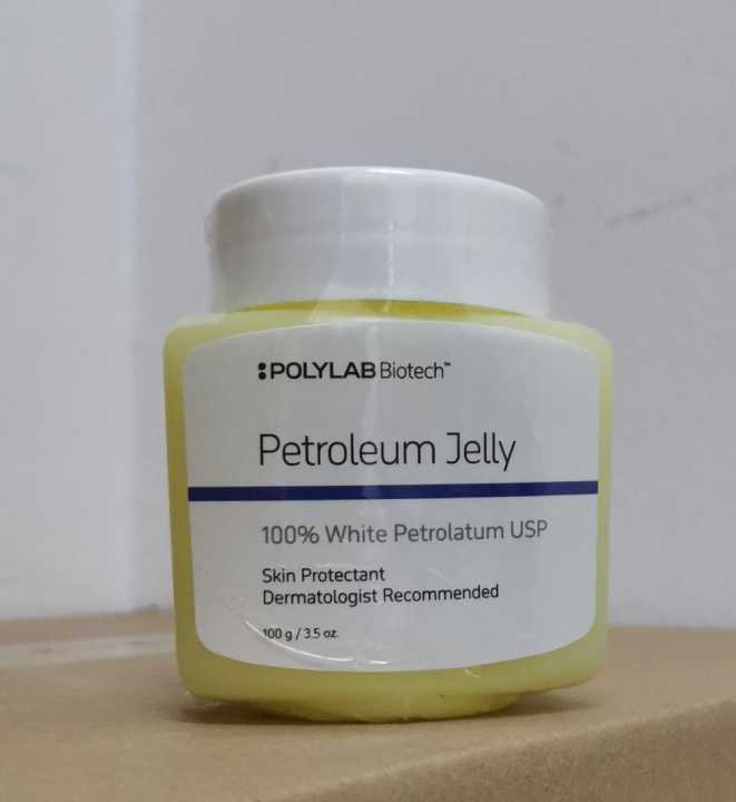 POLYLAB PETROLEUM JELLY 100G/BOT [EXP-09/26] | Lazada