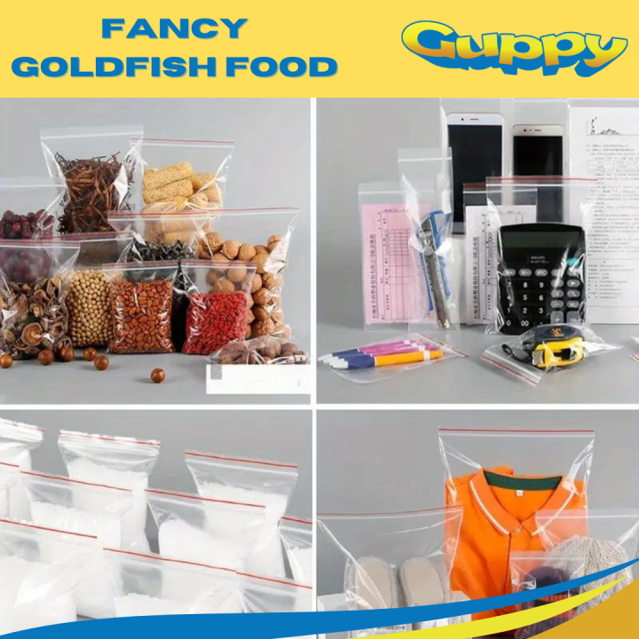 Ziplock Resealable Clear Food Storage Plastic Packaging Bag Zip Lock ...