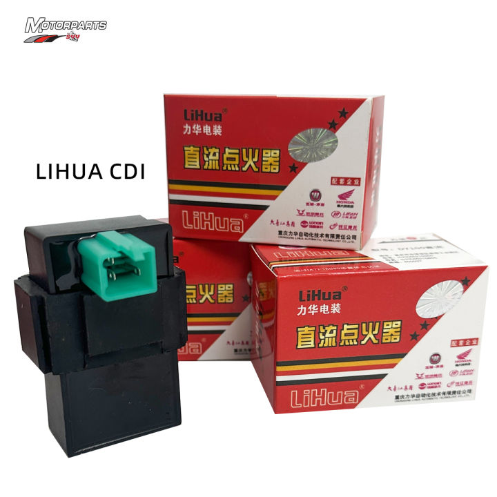 LIHUA CDI Unit Lifan110 and LIHUA Fullwave Rectifier Regulator 5pin GY6 ...