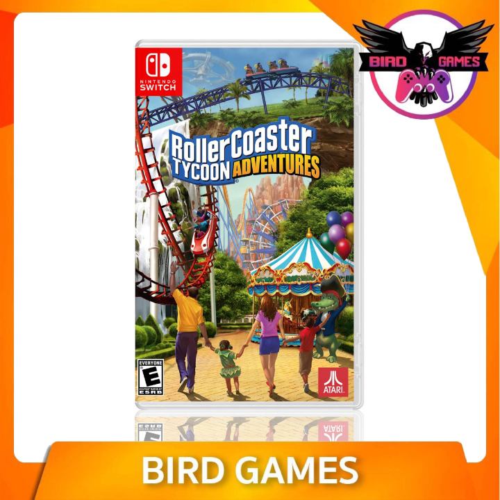 Nintendo Switch : RollerCoaster Tycoon Adventures [แผ่นแท้] [มือ1 ...