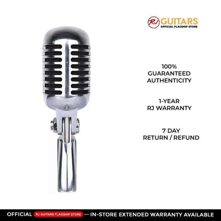 RJ Professional Vintage Dynamic Microphone | Lazada PH