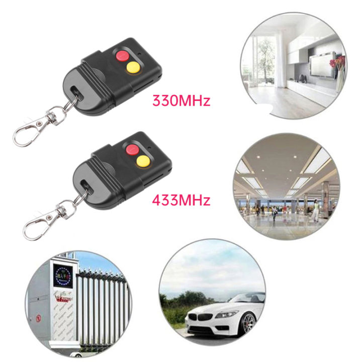 330mhz 433mhz Remote Control 8 Dip Switch Auto Gate Duplicate Remote ...