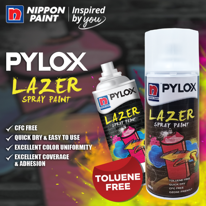 Pylox Lazer Spray Paint Candytone Colours Nippon | Lazada PH