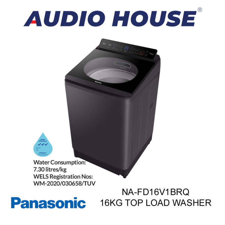 PANASONIC NA-FD16V1BRQ 16KG TOP LOAD WASHER ***1 YEAR WARRANTY ...