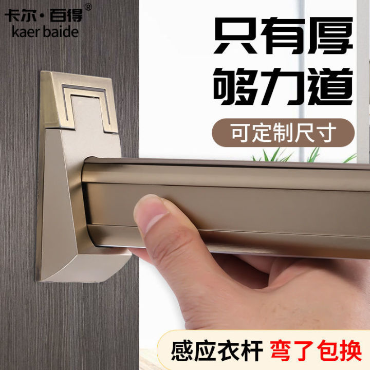 Sophia clothes rail with light induction led wardrobe intelligent human ...
