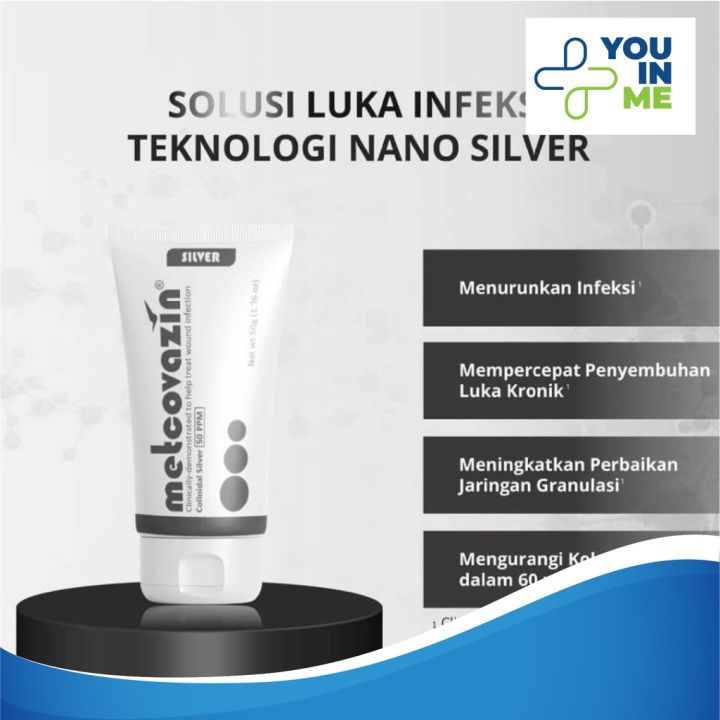 Metcovazin Silver 25Gr - Salep Luka Infeksi | Lazada Indonesia