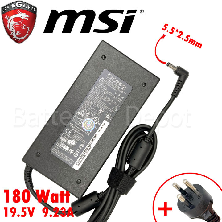MSI AC Adapter ของแท้ MSI GF65, GF75 Thin 10SER / GS43VR, GS65, GS66 ...