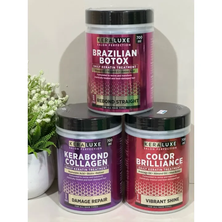 KERALUXE Salon Perfection Color Brilliance Daily Keratin Treatment ...