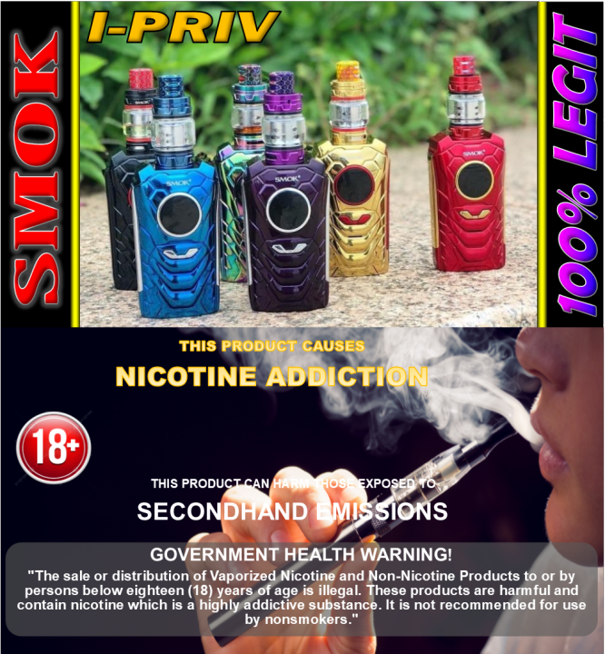 SMOK I-Priv 230W Voice Control TC Kit | Lazada PH