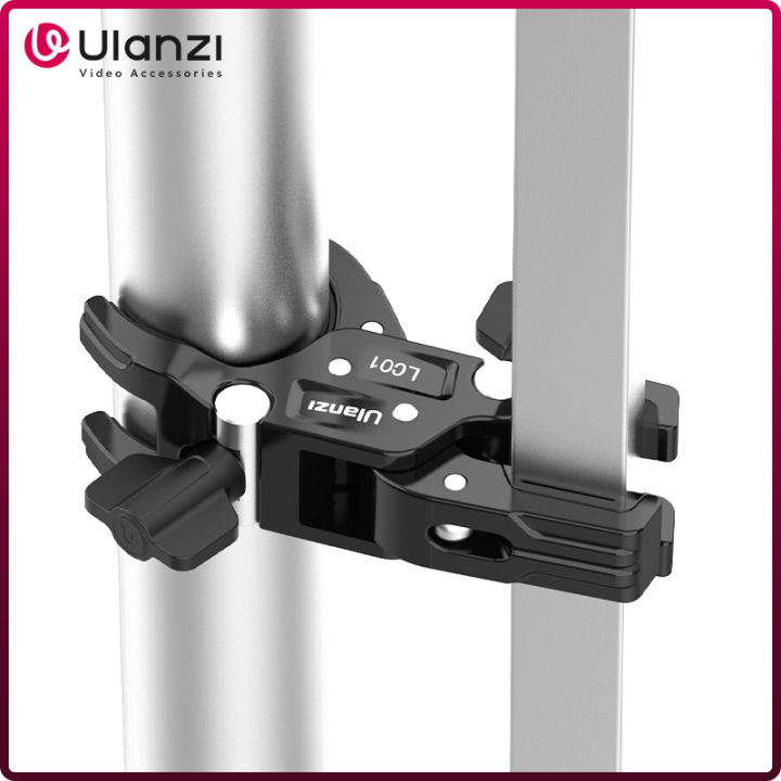 Ulanzi LC01 Metal Double Mounts Super Clamp For Light Stand Max 48Mm ...