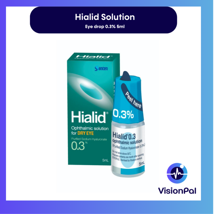 Hialid Ophthalmic Solution Eye Drop 0.3% 5ml | Lazada Singapore