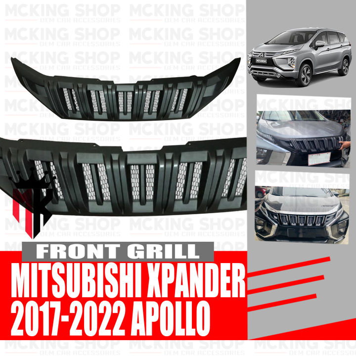 Mitsubishi Xpander 2018-2020 Apollo Front Grill (Flat Matte Black ...