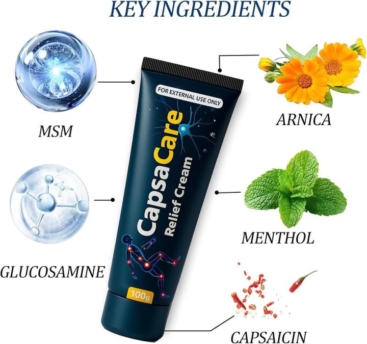 Capsacare Neuropathy Relief Cream | Neurosoothe Formula Nerve Cream ...