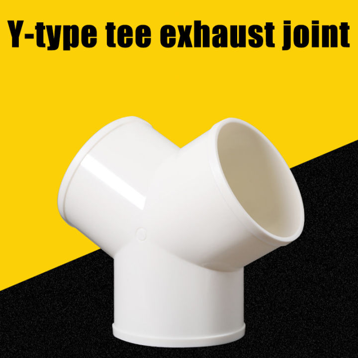 KingBe Y piece 4inch Duct Connector 3 Ways Splitter For Ventilation ...