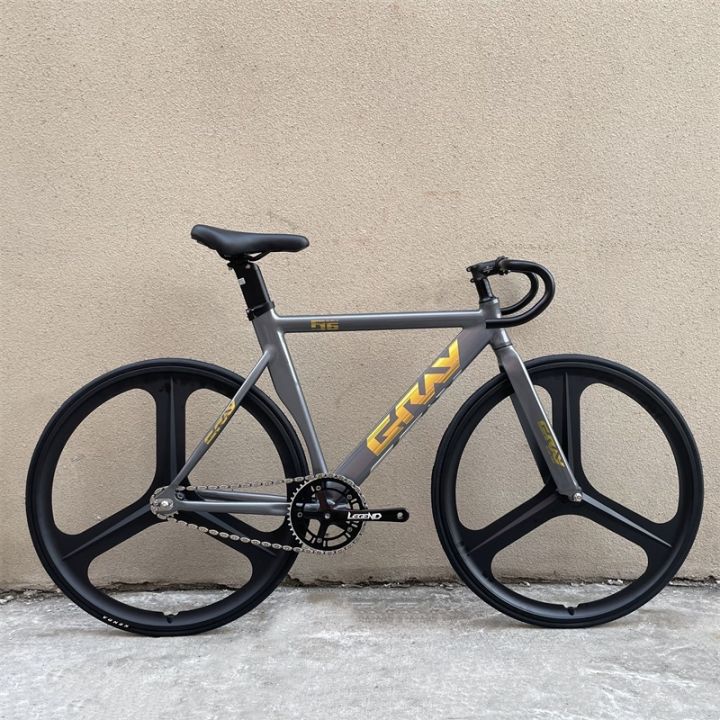 GRAY Gray F16 Fixed Gear Bike Aluminum Alloy Frame Solderless Muscle ...