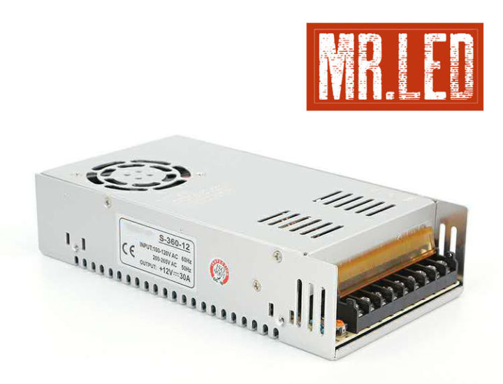 Indoor Power Supply DC12V 30A for led sign signage cctv pisonet vendo ...