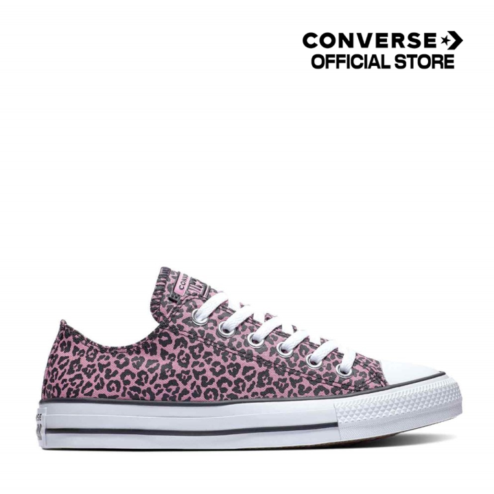 CONVERSE รองเท้าผ้าใบ CTAS MINI LEOPARD PRINT OX PINK/BLACK WOMEN ...