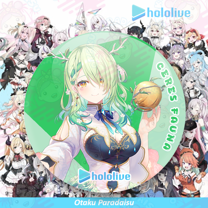 Hololive Council Button Pin / Badge Council Hololive Pins Ceres Fauna Ouro Kronii Nanashi Mumei ...