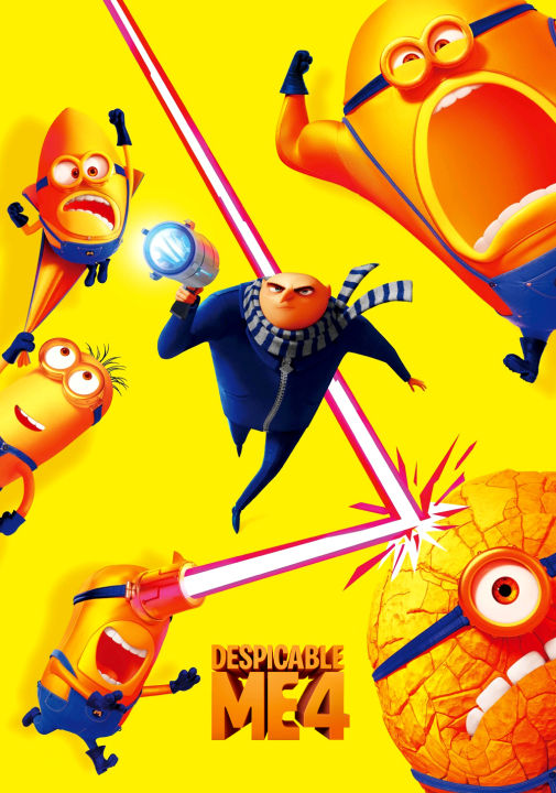 Despicable Me 4 มิสเตอร์แสบ ร้ายเกินพิกัด 4 (2024) DVD หนังการ์ตูน ...
