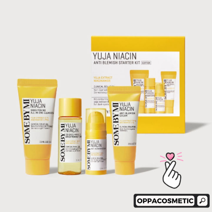 Somebymi Yuja Niacin Anti Blemish Starter Kit | Lazada Indonesia