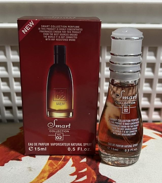 SMART COLLECTION PERFUME NO.02 FOR MEN 15 ML EDP | Lazada PH