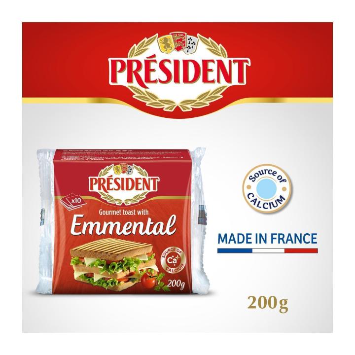 President Emmental Toast Cheese Slices | Lazada Singapore