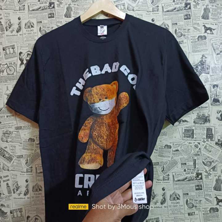 Baju Pria / Kaos Cricket Free Sticker / Baju Boneka Beruang Pria / Baju ...