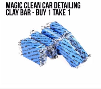 Magic Clean Car Detailing Clay Bar Car Washing Clay Bar (3M 38070) BUY ...