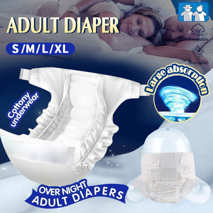Imported Premium Japan Adult Diapers Tape 20pcs per pack S/M/L/XL Adult ...