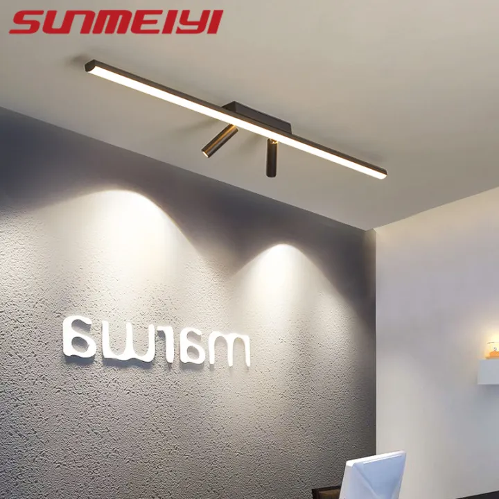 SUNMEIYI Simple Art LED Spotlight 220W Tri-color Light Ceiling Ceiling ...