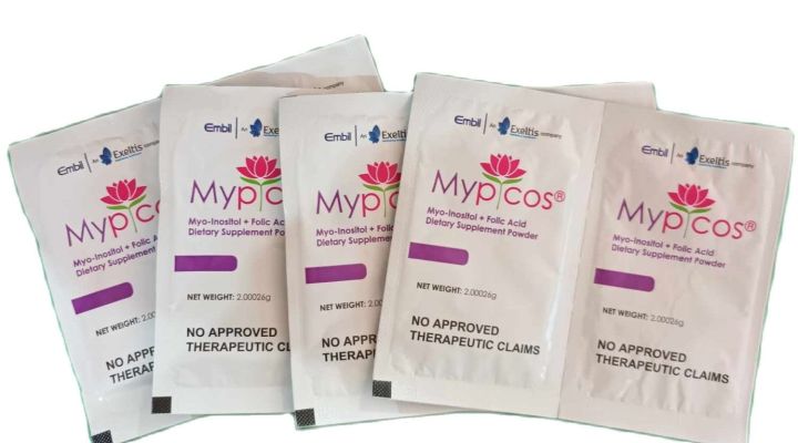 Mypicos Myo-Inositol + Folic Acid Dietary Supplement Powder ( sold per ...