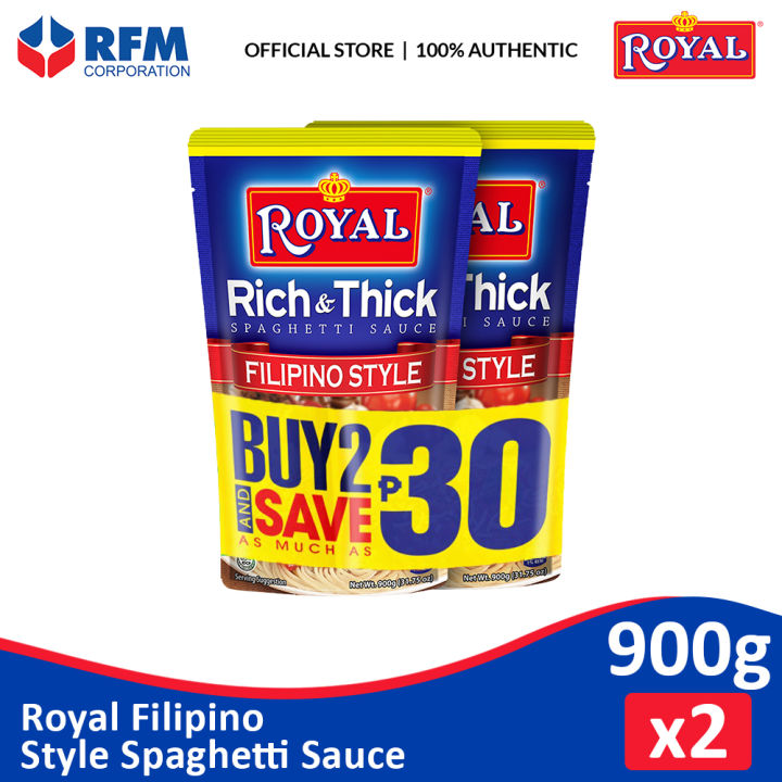 Royal Filipino Style Spaghetti Sauce - Set of 2s | Lazada PH