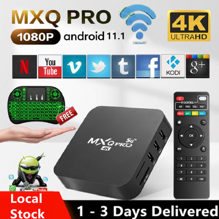 【Limited Promotion】4K TV Box 2022 Latest Version Android 11.1 4G+46G ...