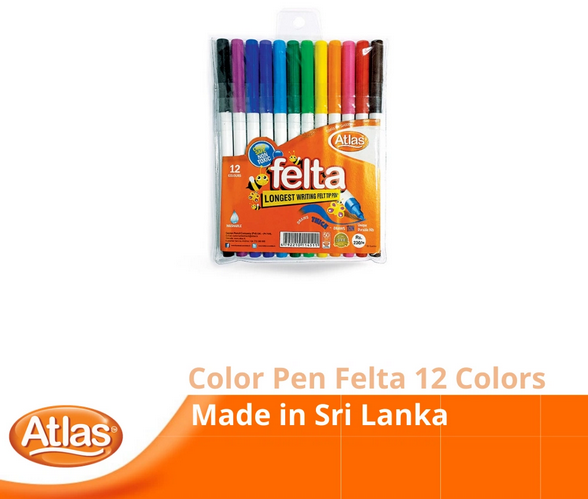 Atlas Color Pen Felta | Lazada PH