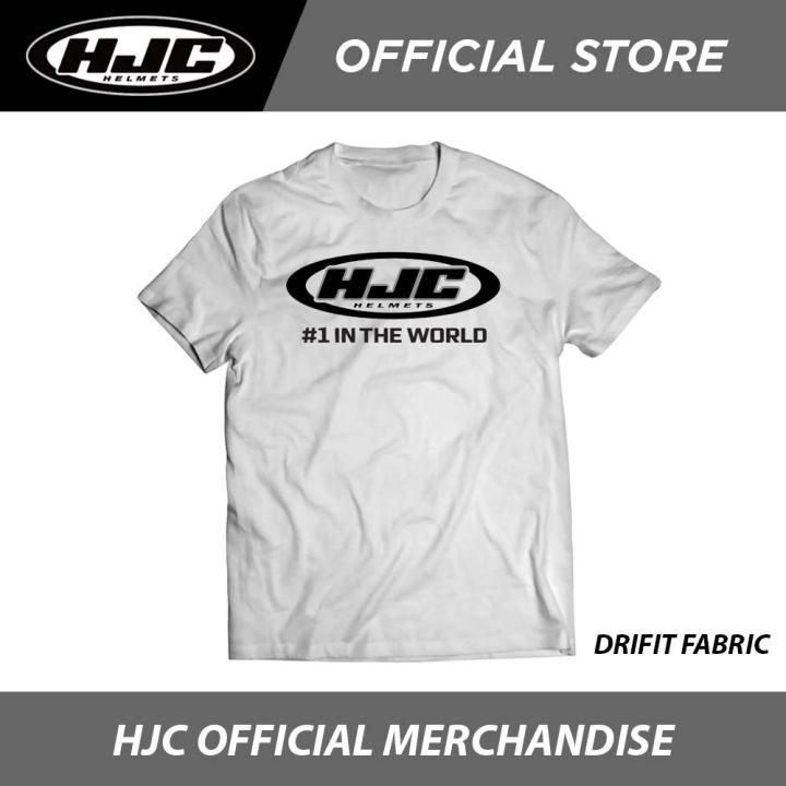 HJC Helmets Official Dri Fit Shirt White | Lazada PH