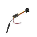MJNHB RC Micro Camera FPV AIO 5.8G 25MW 40CH 800TVL Transmitter LST-S4 ...