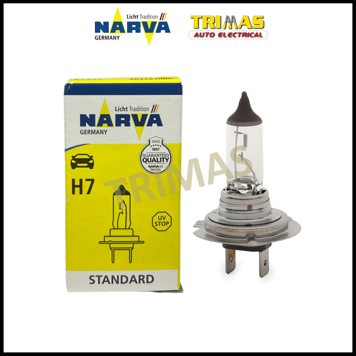 48328 Narva ORIGINAL H7 55W 12V Headlamp Bulb Mentol | Lazada