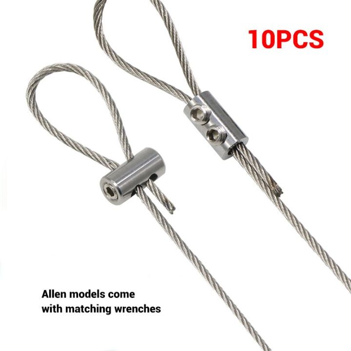 For 2/3Mm Wire Rope Lock Double-Hole Cable Locker Arbitrarily ...