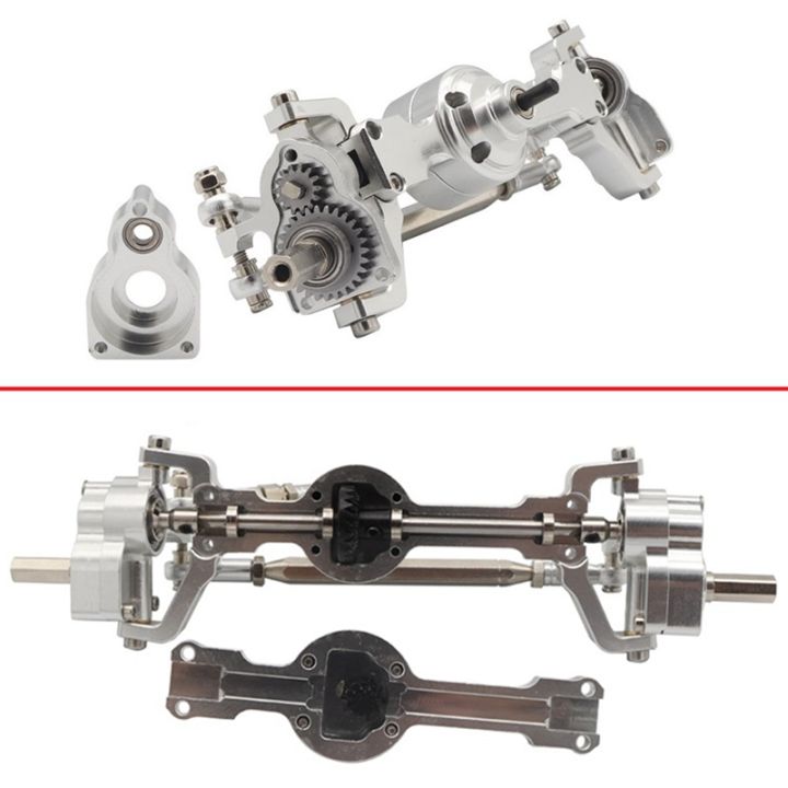 MN99S CNC Full Metal Front and Rear Portal Axle for MN D90 D91 D99 D99S ...