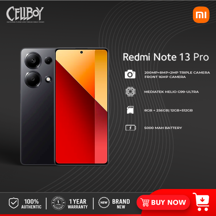 Xiaomi Redmi Note 13 Pro 8Gb+256Gb | 12Gb+512Gb | Lazada PH